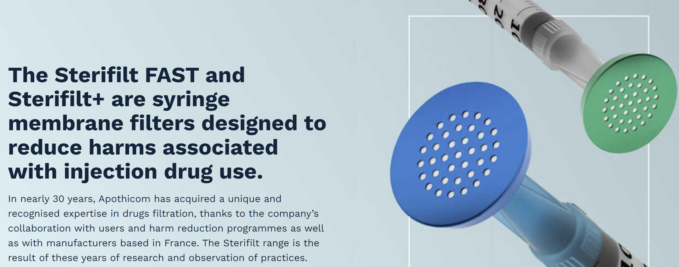 New Improved Wheel Filter! STERIFILT - Harm Reduction by Apothicom ...
